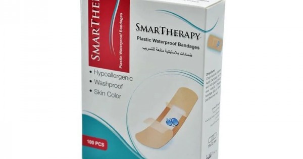 Smart Therapy Waterproof Plastic Bandages 19×72 mm | Pack of 100